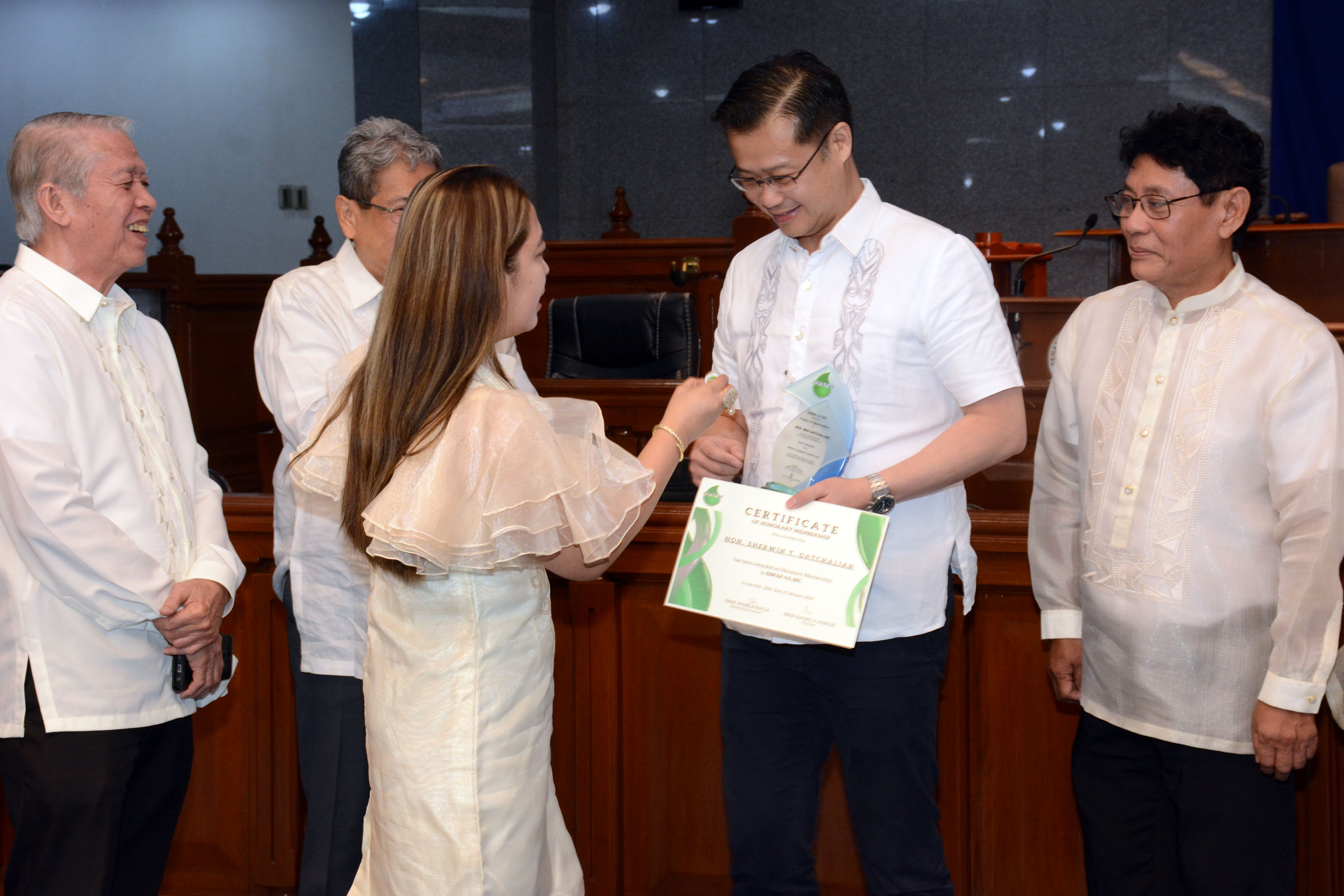 Courtesy Meeting w/ Sen. Win Gatchalian @Senate Of The Philippines ...